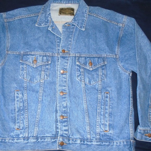 Haleman Jean Wear | Jackets & Coats | Embroidered Gibson Guitar Denim ...